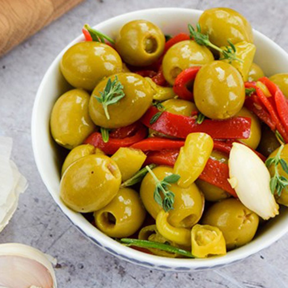 Hot and Spicy Anchovy filled Olives Recipe | Fragata UK